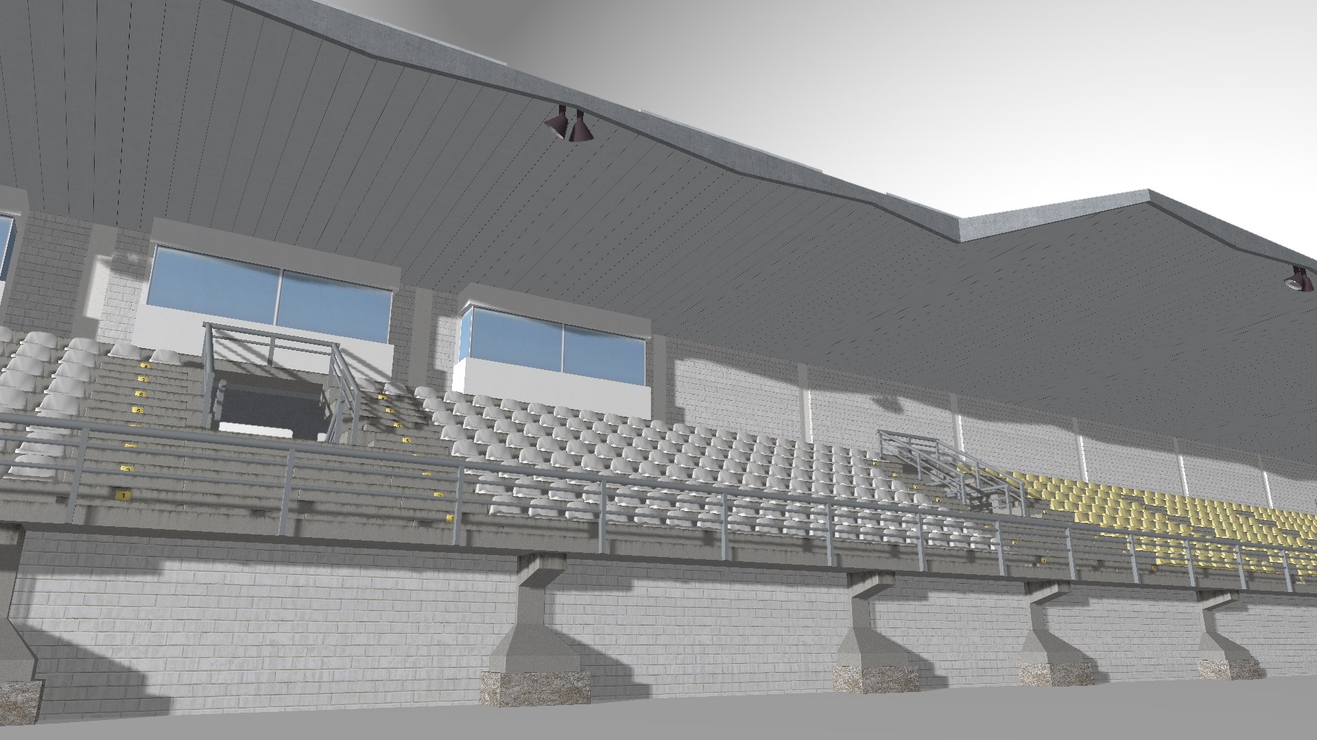 Grandstand Imola VIP Type 3D model - TurboSquid 2090493