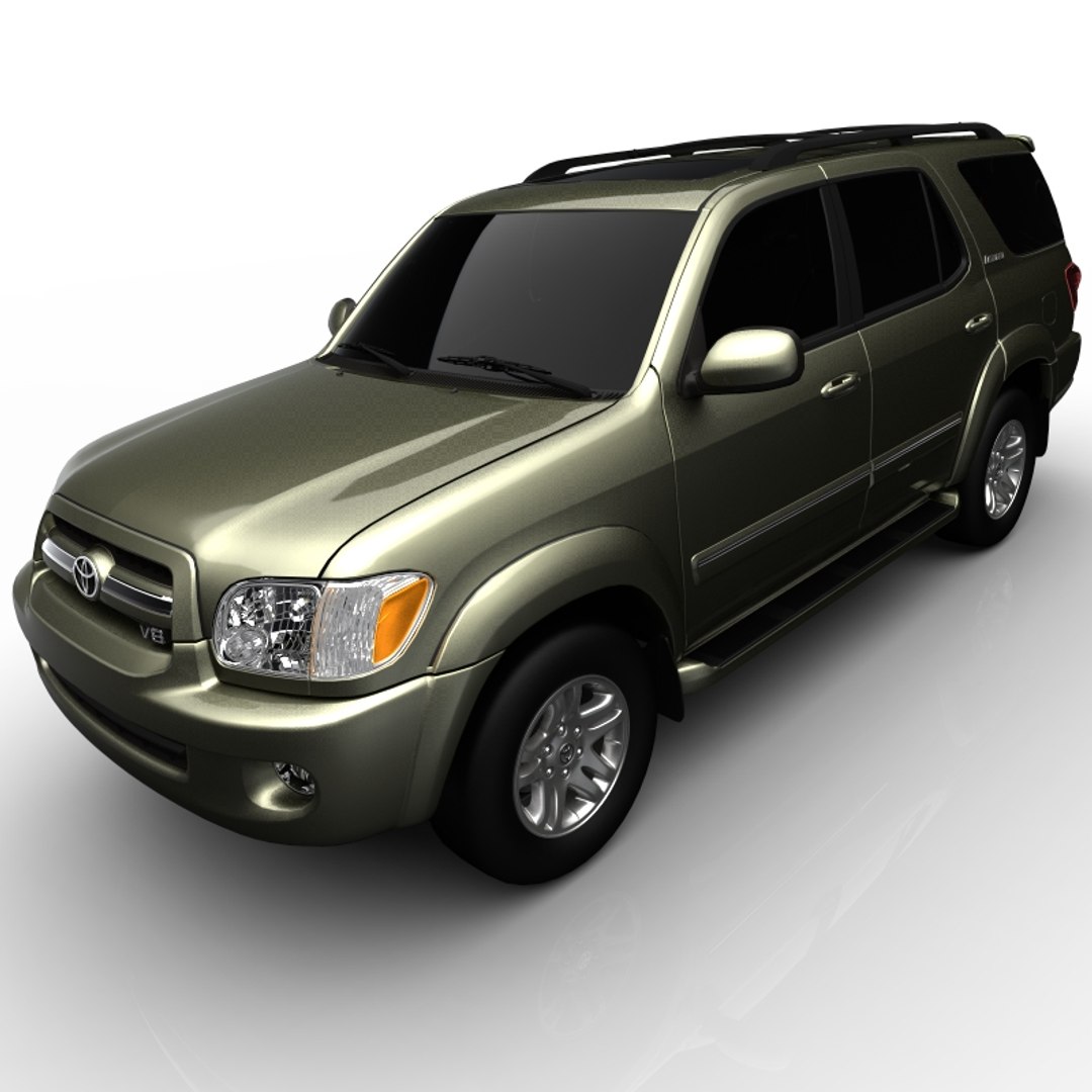 3d Model Toyota Sequoia