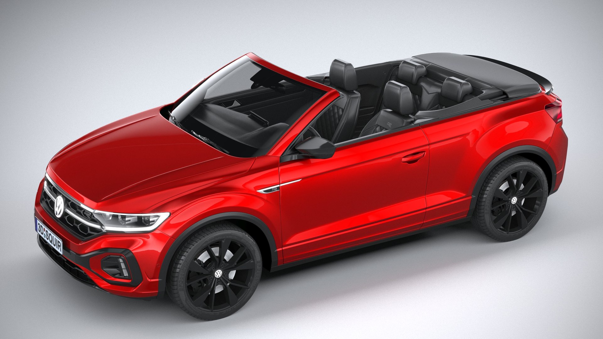 3D Volkswagen T-Roc Cabrio R-line 2022 model - TurboSquid 1858170