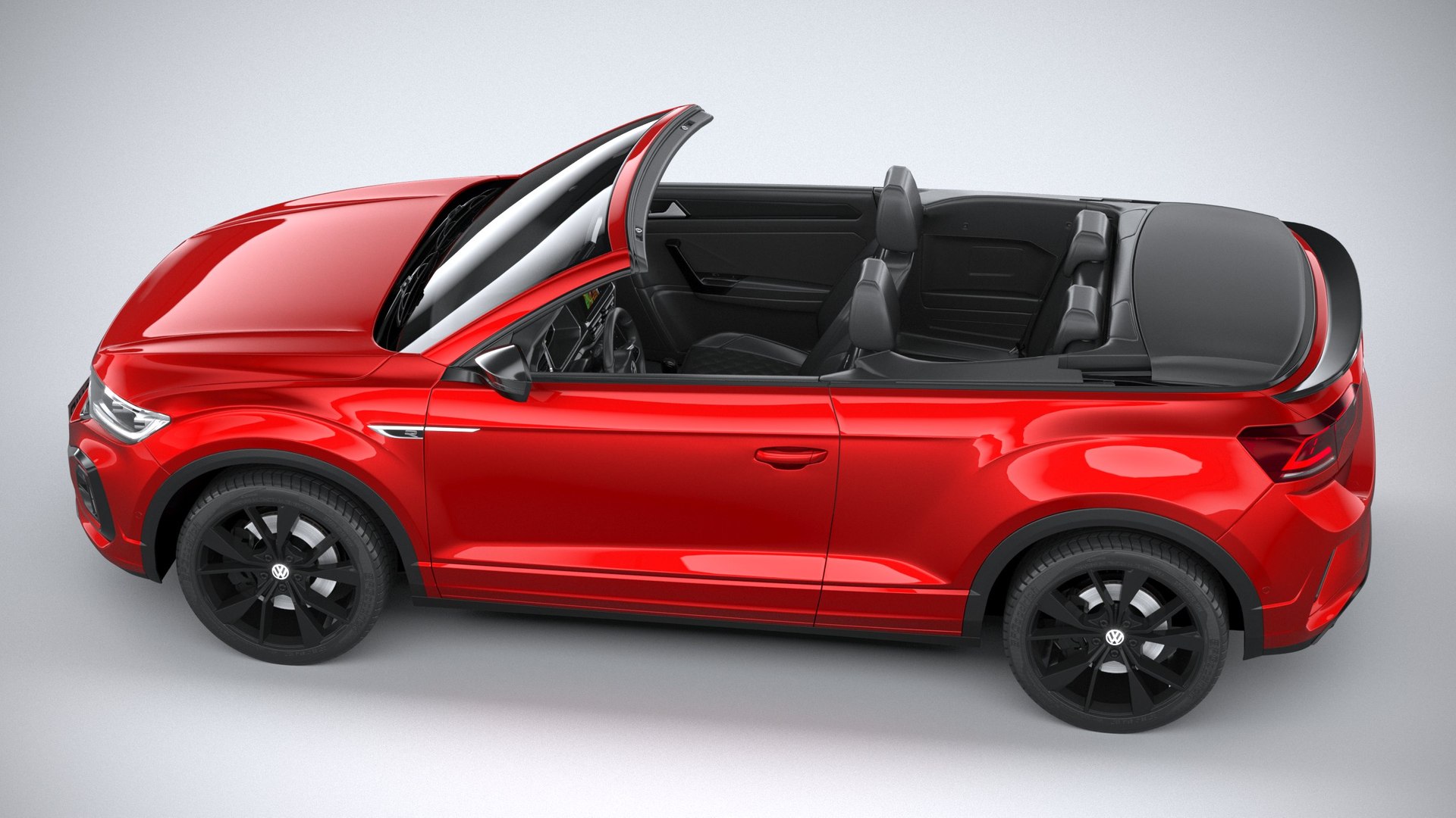 3D Volkswagen T-Roc Cabrio R-line 2022 model - TurboSquid 1858170