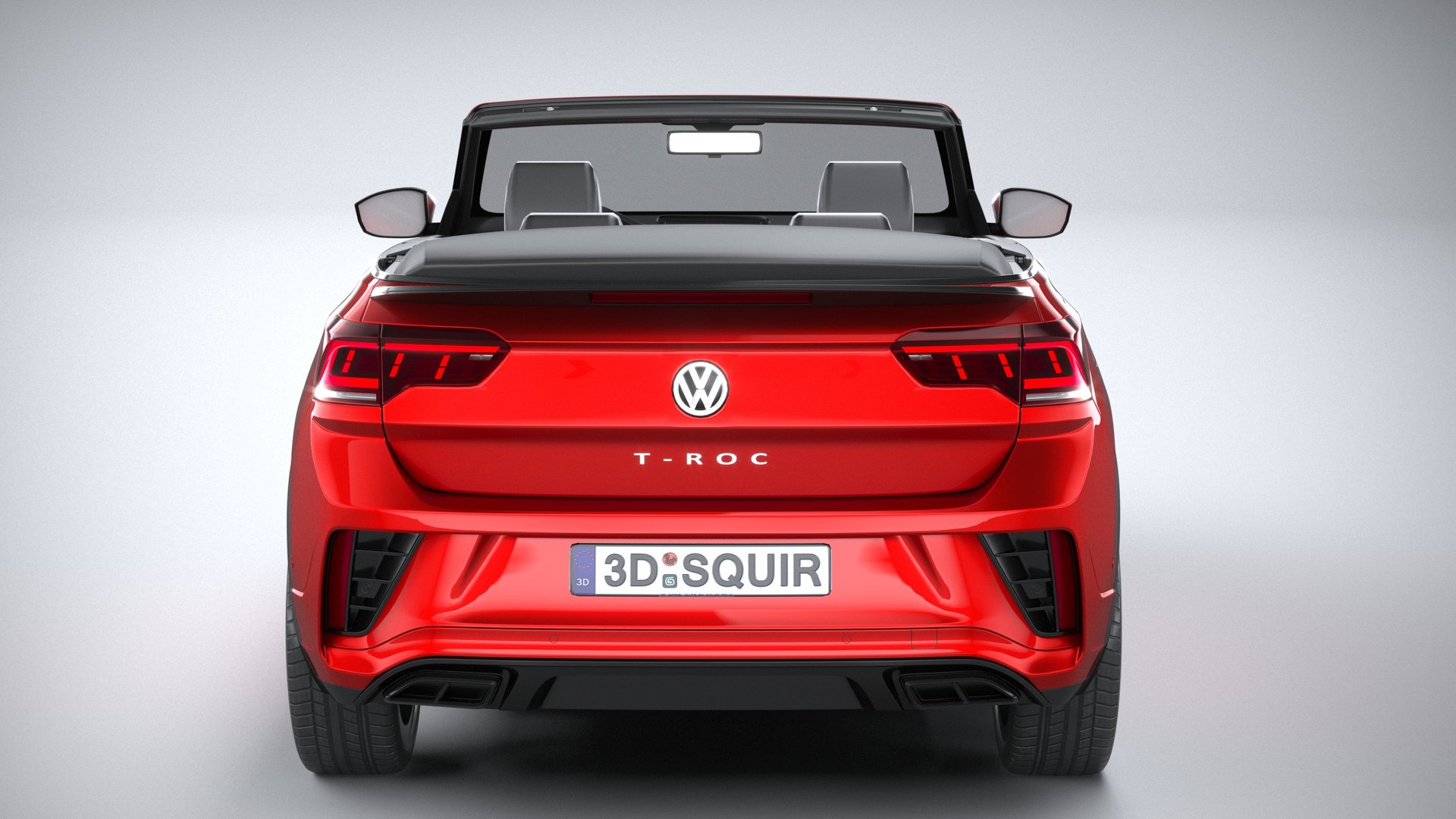 3D Volkswagen T-Roc Cabrio R-line 2022 model - TurboSquid 1858170