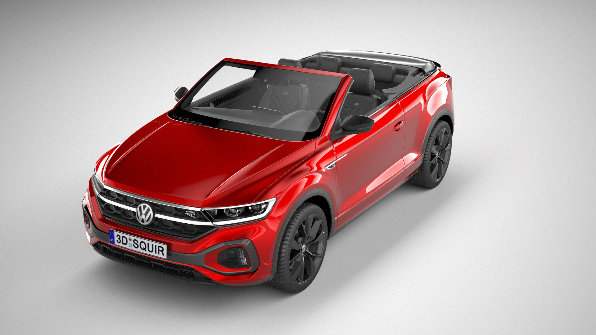 3D Volkswagen T-Roc Cabrio R-line 2022 model - TurboSquid 1858170