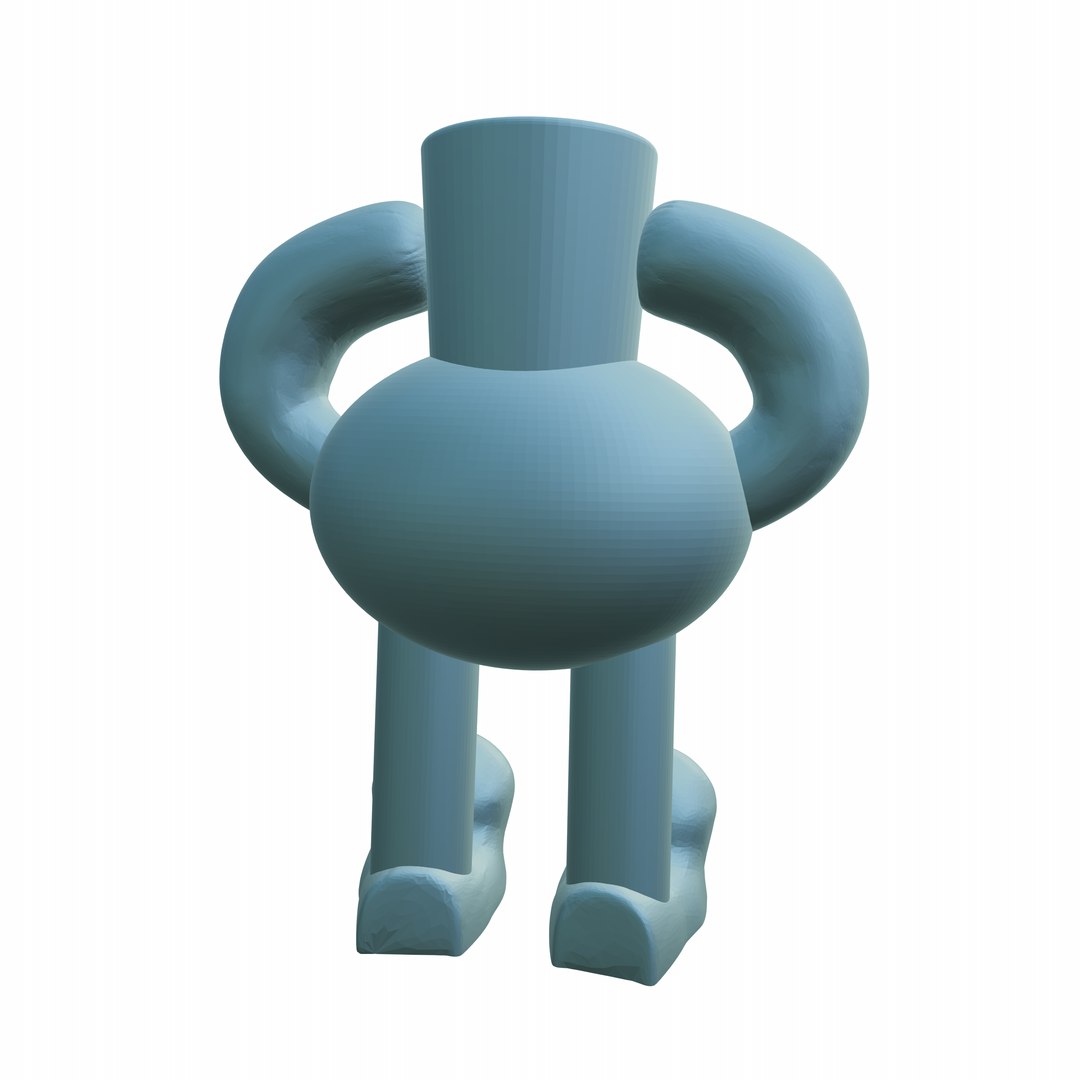 Cute Monster Vase 3D - TurboSquid 2199025