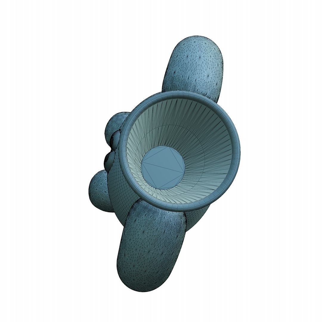Cute Monster Vase 3D - TurboSquid 2199025