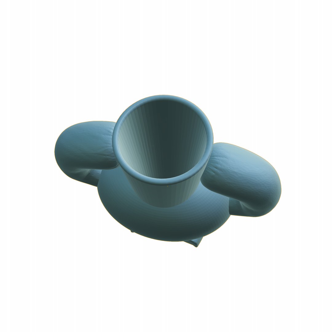 Cute Monster Vase 3D - TurboSquid 2199025