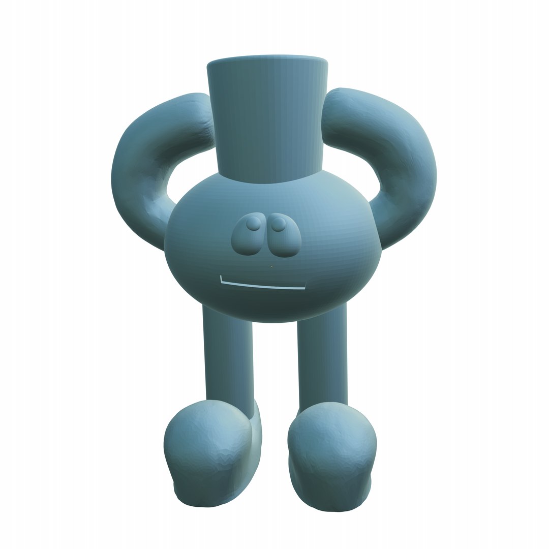 Cute Monster Vase 3D - TurboSquid 2199025