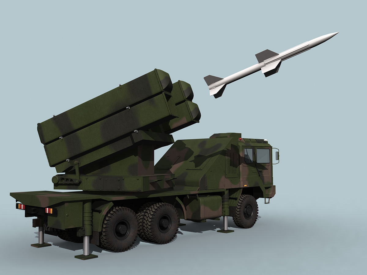 3D model chinese hq-6a battery hq-6 - TurboSquid 1413643