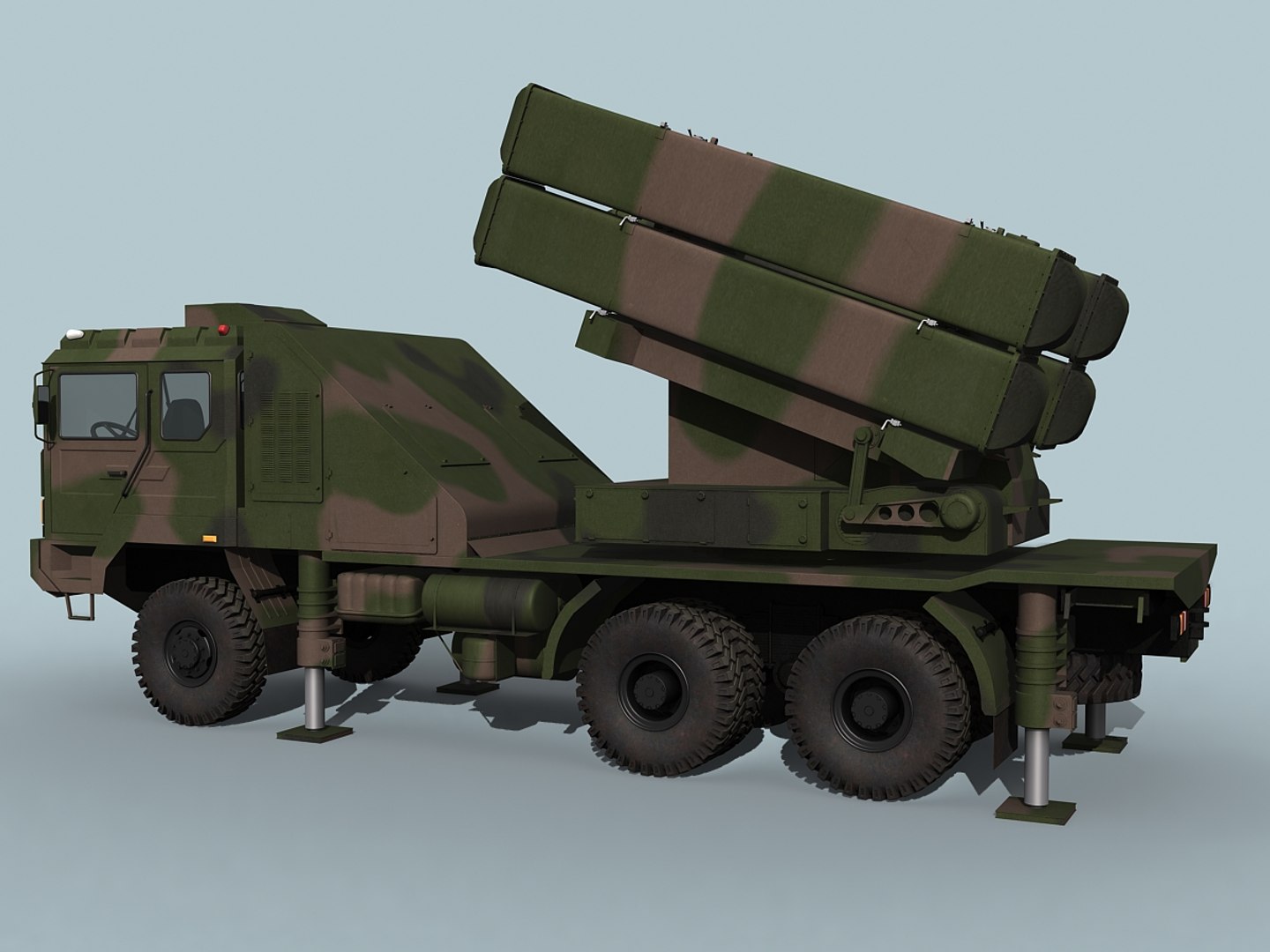 3D model chinese hq-6a battery hq-6 - TurboSquid 1413643