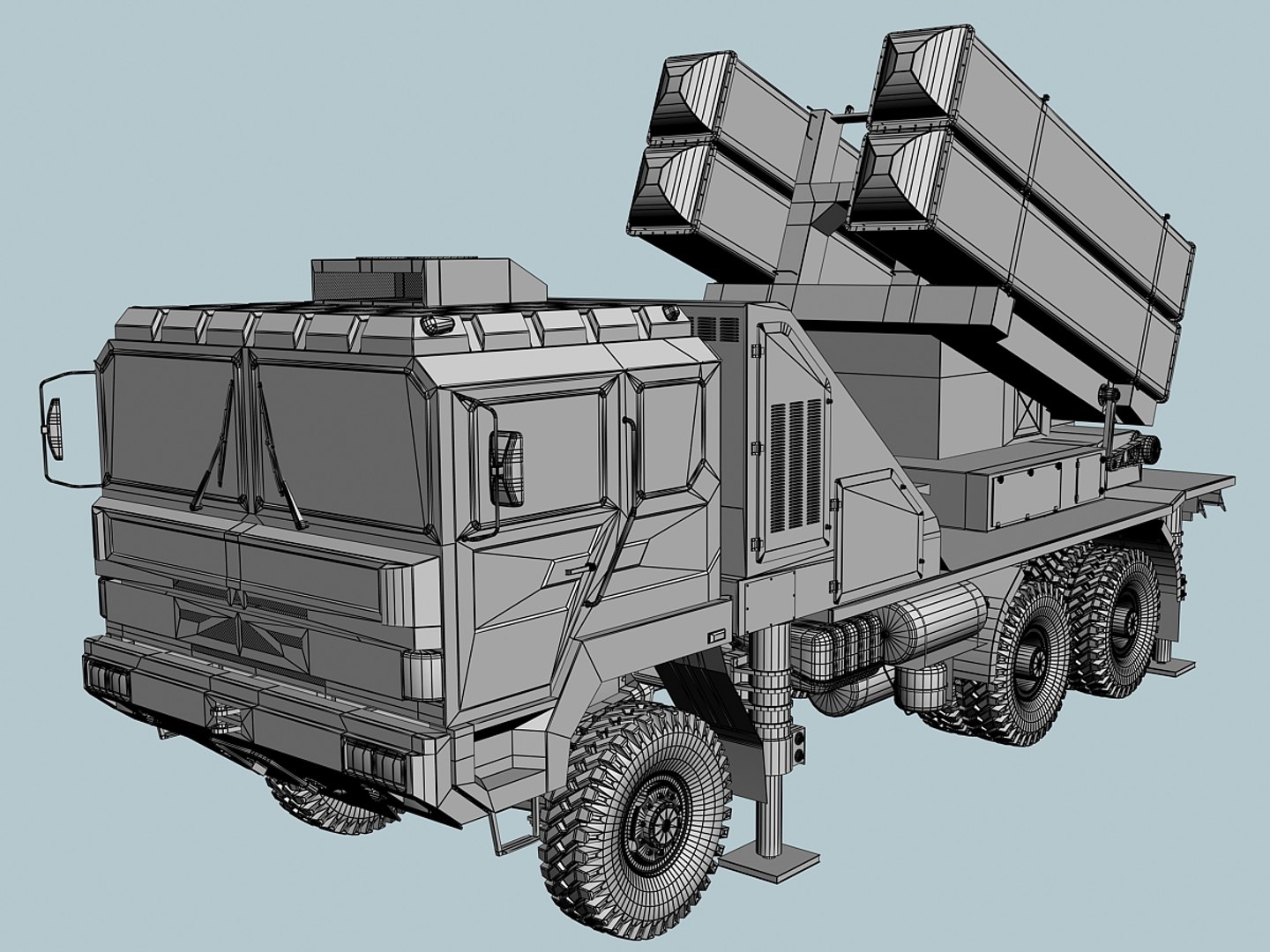 3D model chinese hq-6a battery hq-6 - TurboSquid 1413643