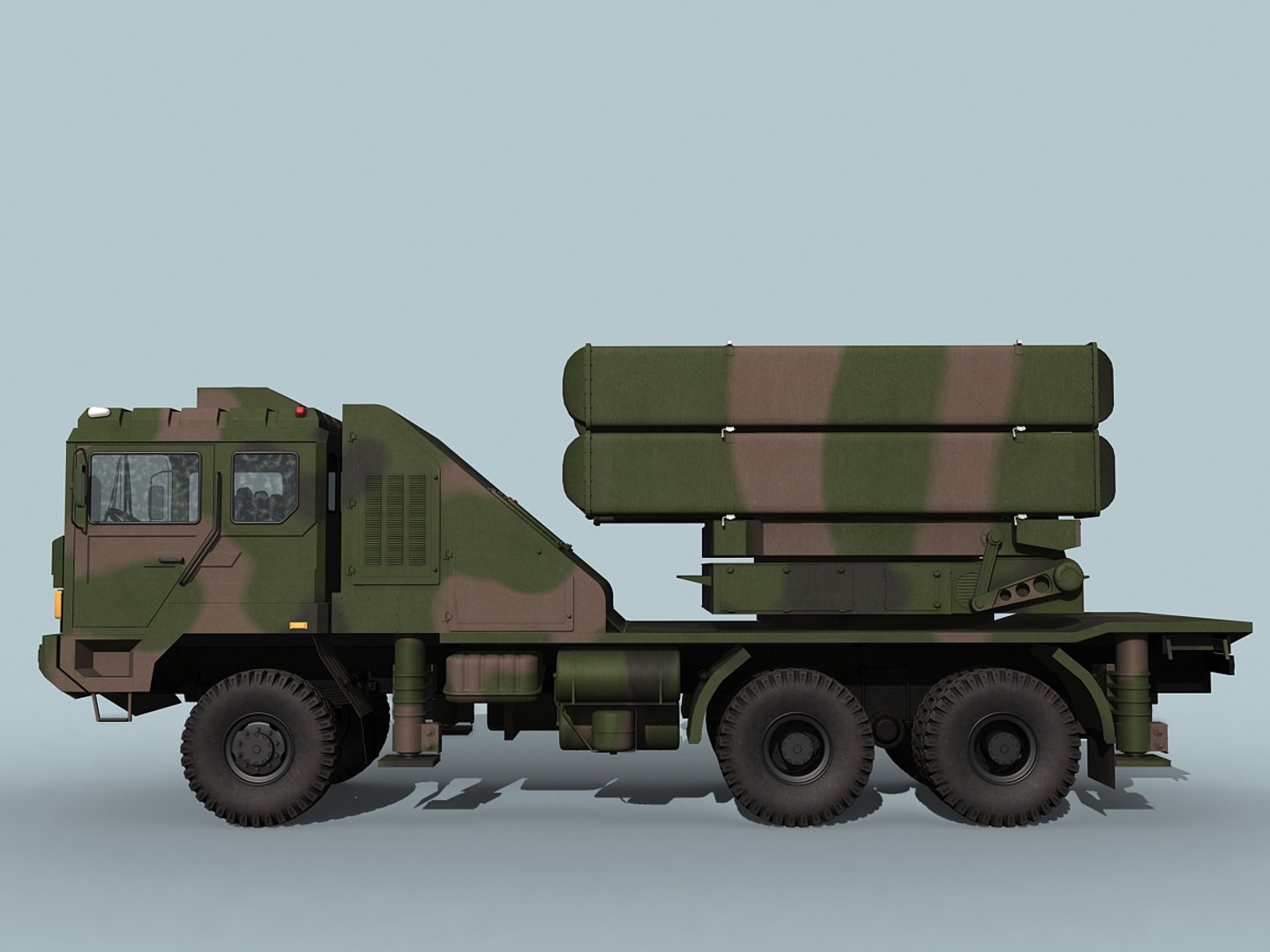 3D model chinese hq-6a battery hq-6 - TurboSquid 1413643