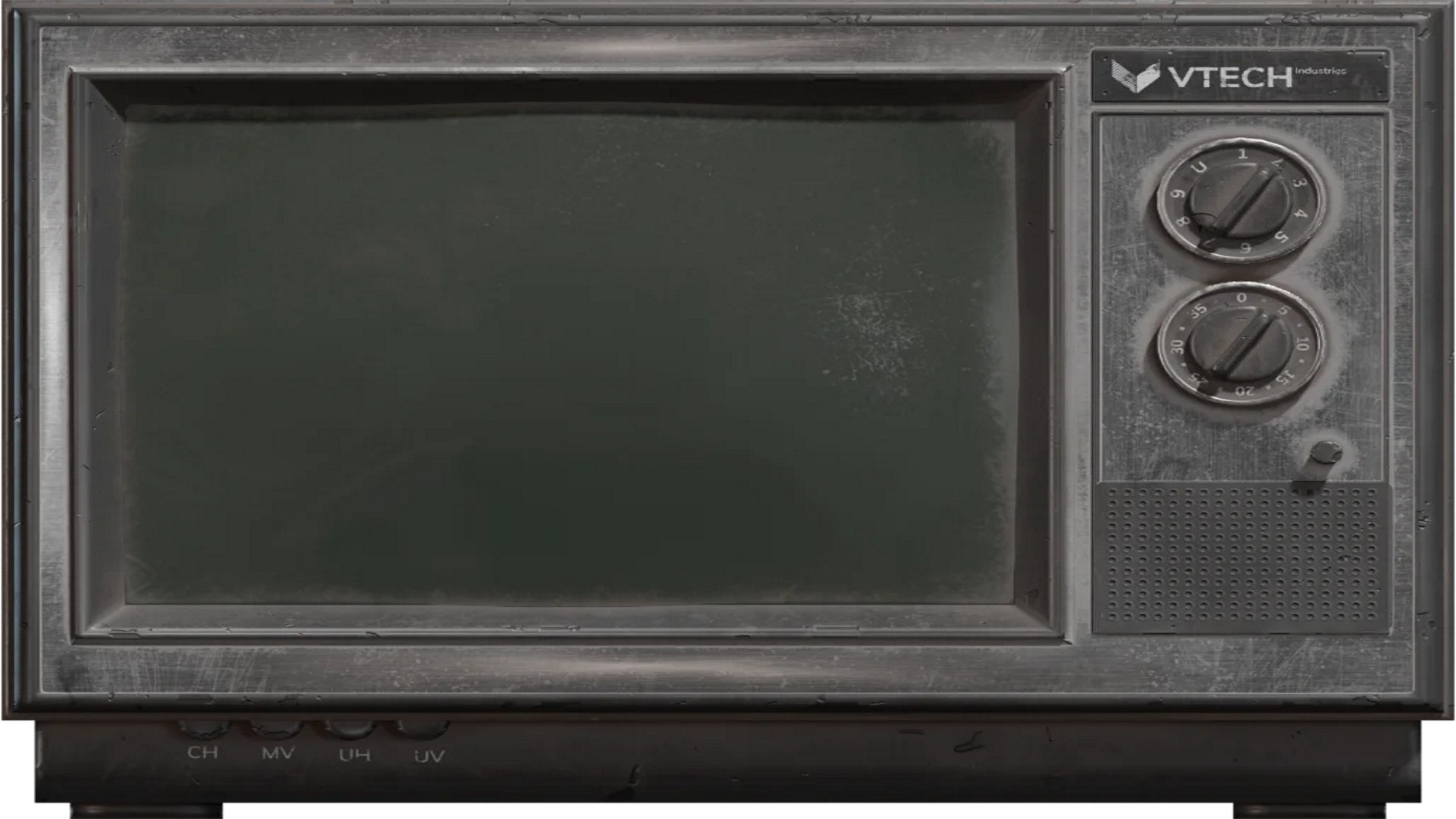 Realistic Old TV Model - TurboSquid 1831027