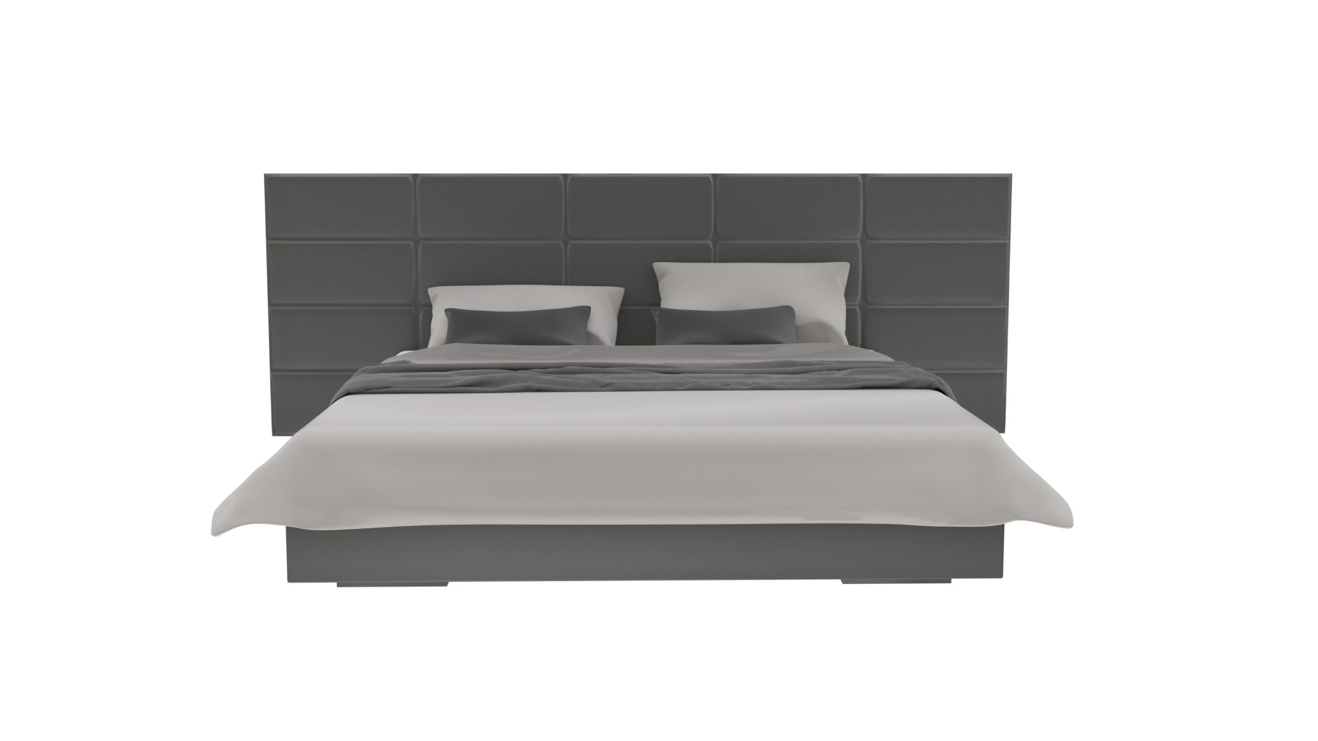 Double Bed Model - TurboSquid 2011317 Double Bed Model - TurboSquid 2011317