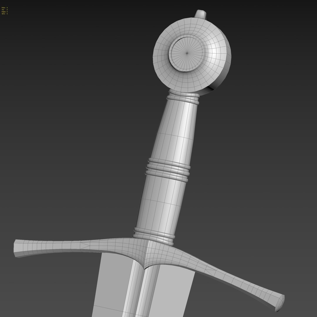 3D model sword medieval cinematics - TurboSquid 1565951