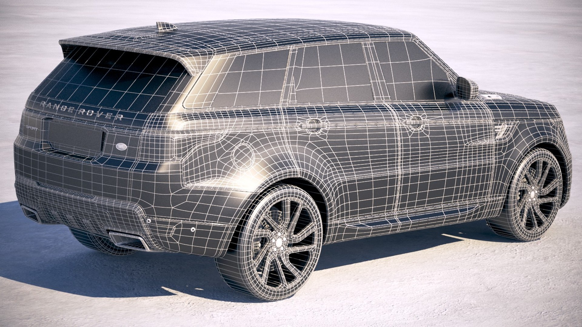 3D Range Rover Sport Model - TurboSquid 1213142