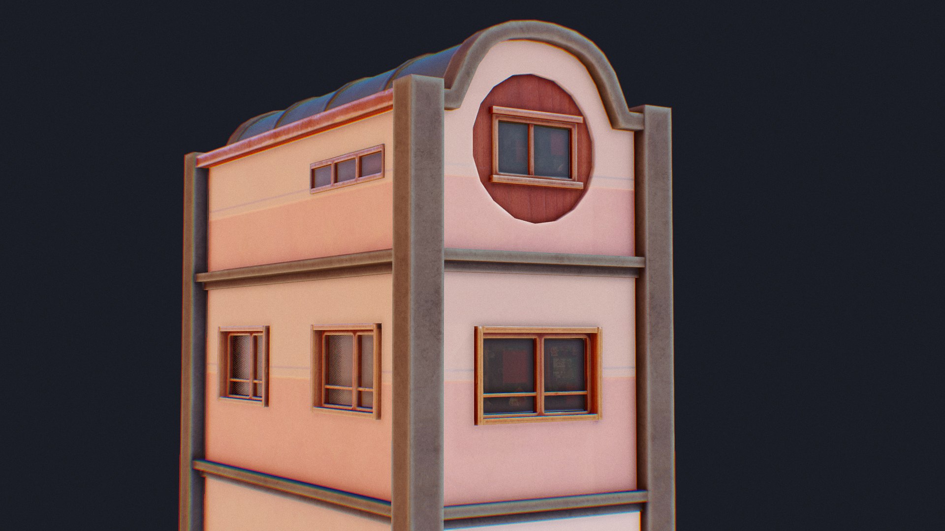 3D house color g model - TurboSquid 1448276