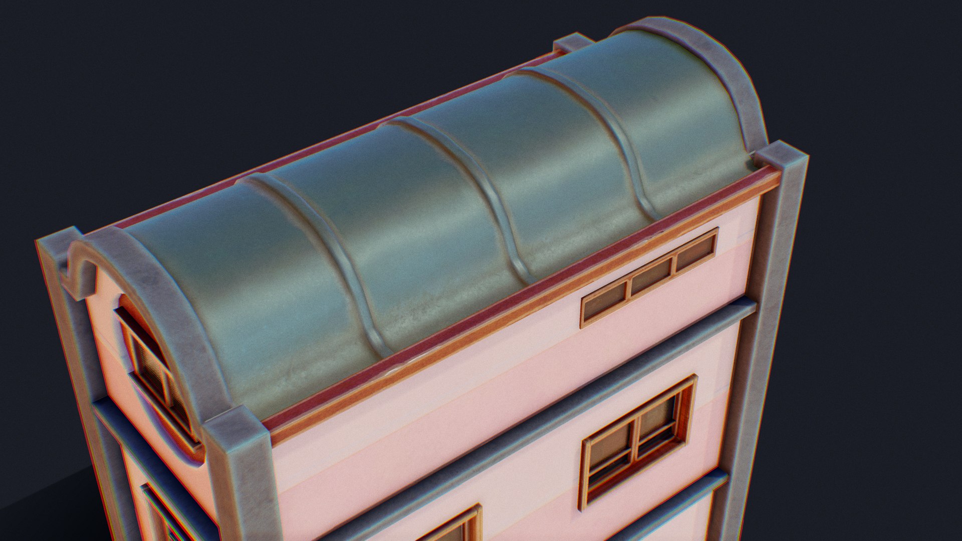 3D house color g model - TurboSquid 1448276