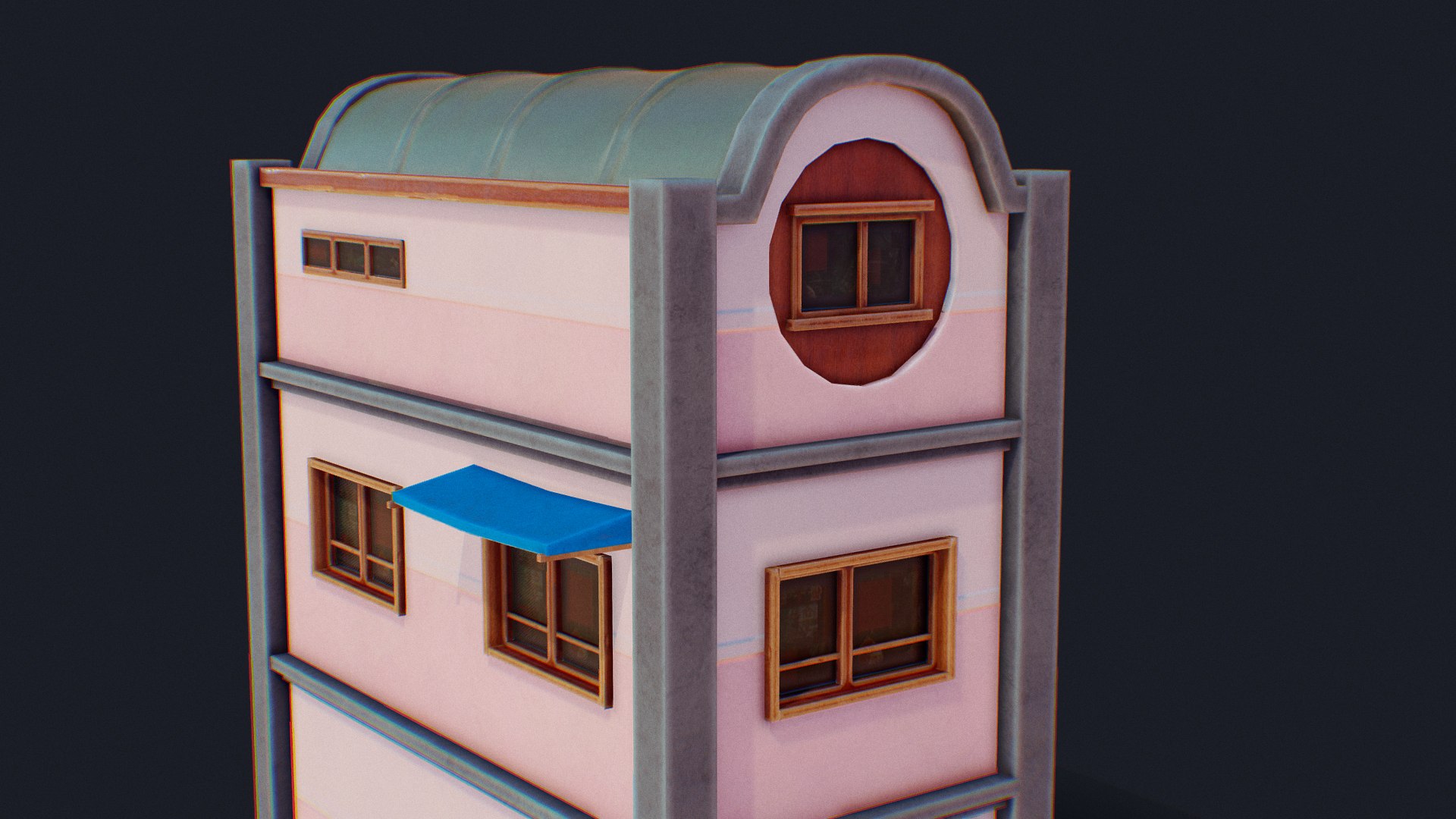 3D house color g model - TurboSquid 1448276