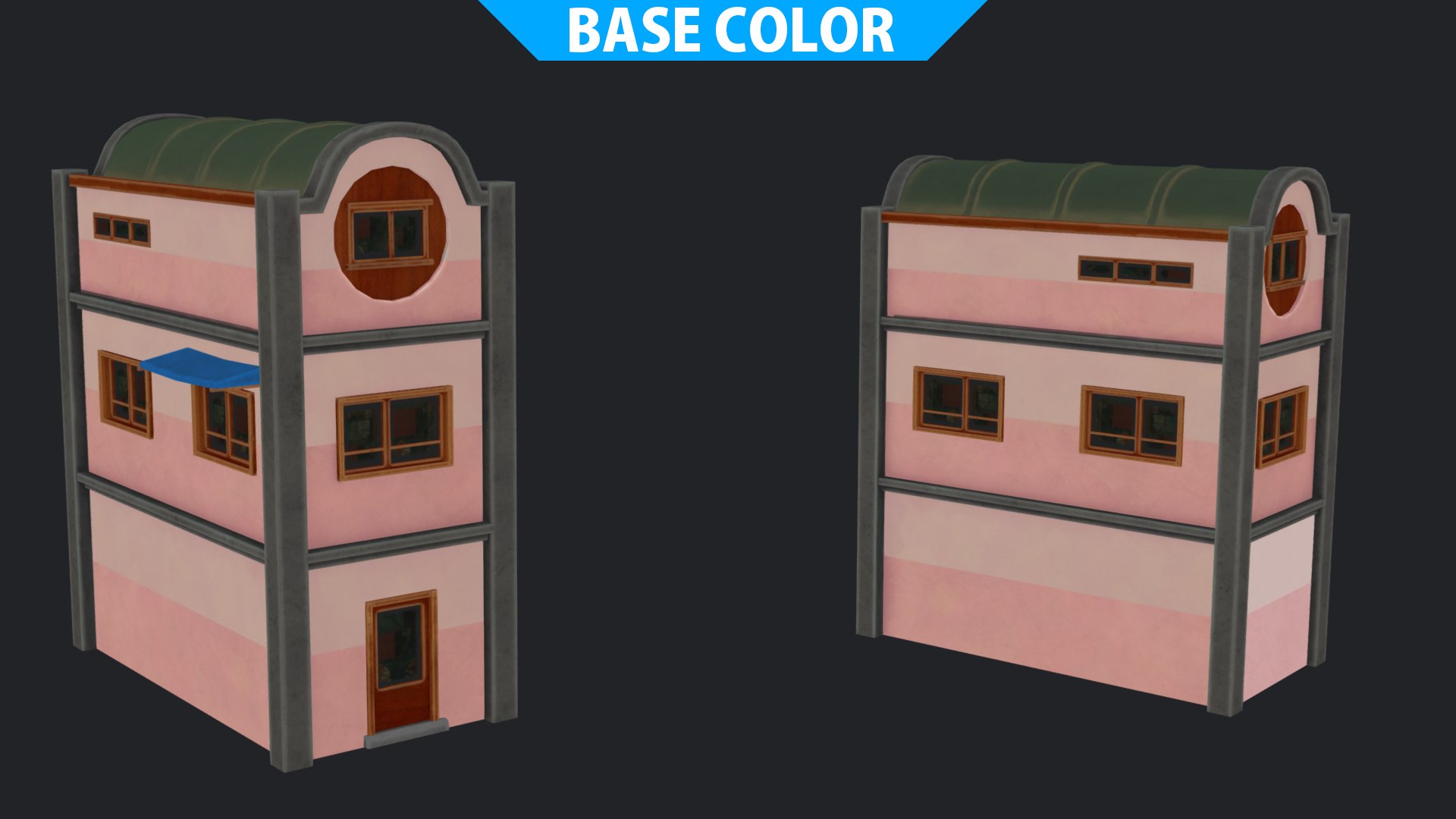3D house color g model - TurboSquid 1448276