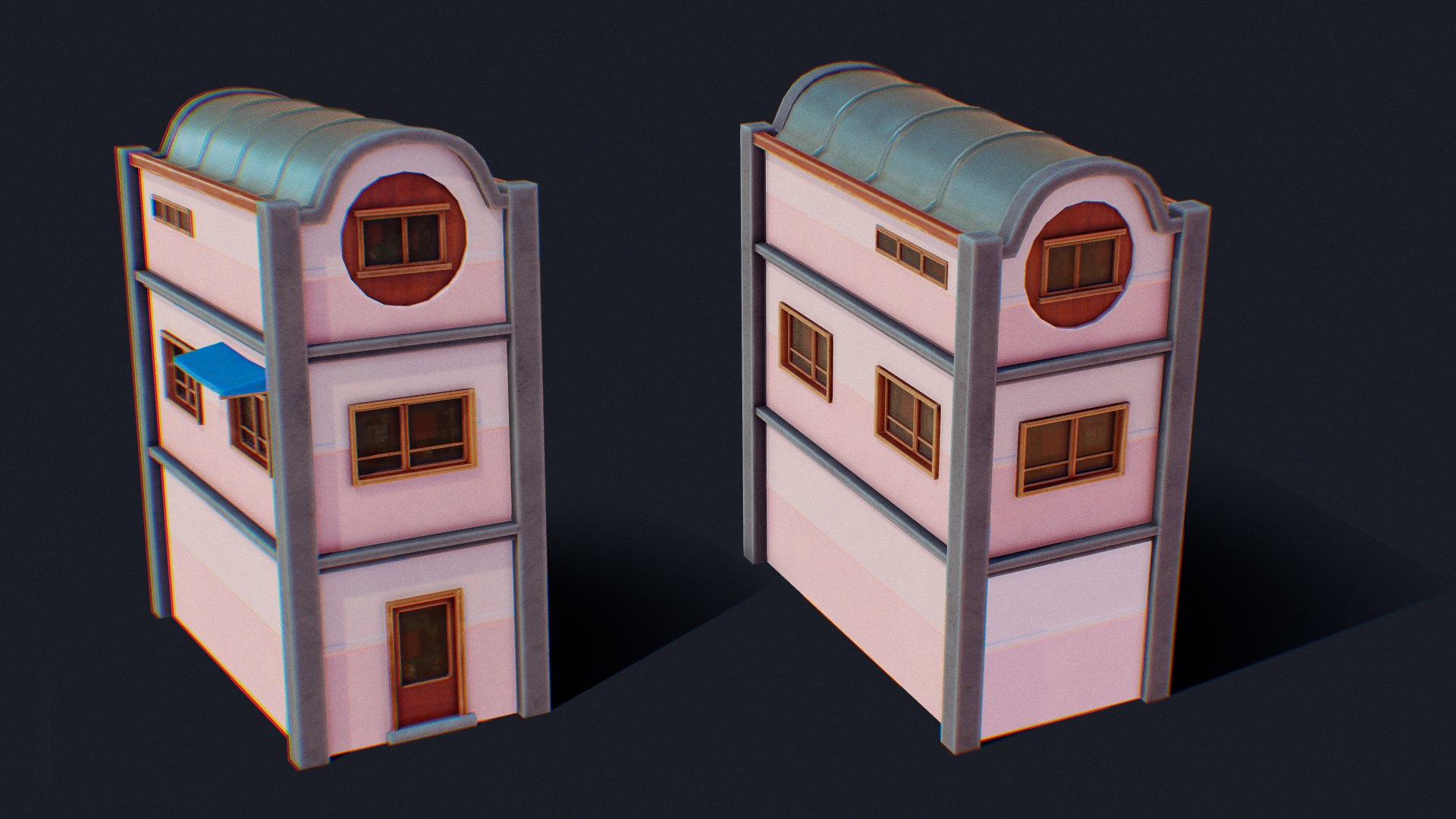 3D house color g model - TurboSquid 1448276