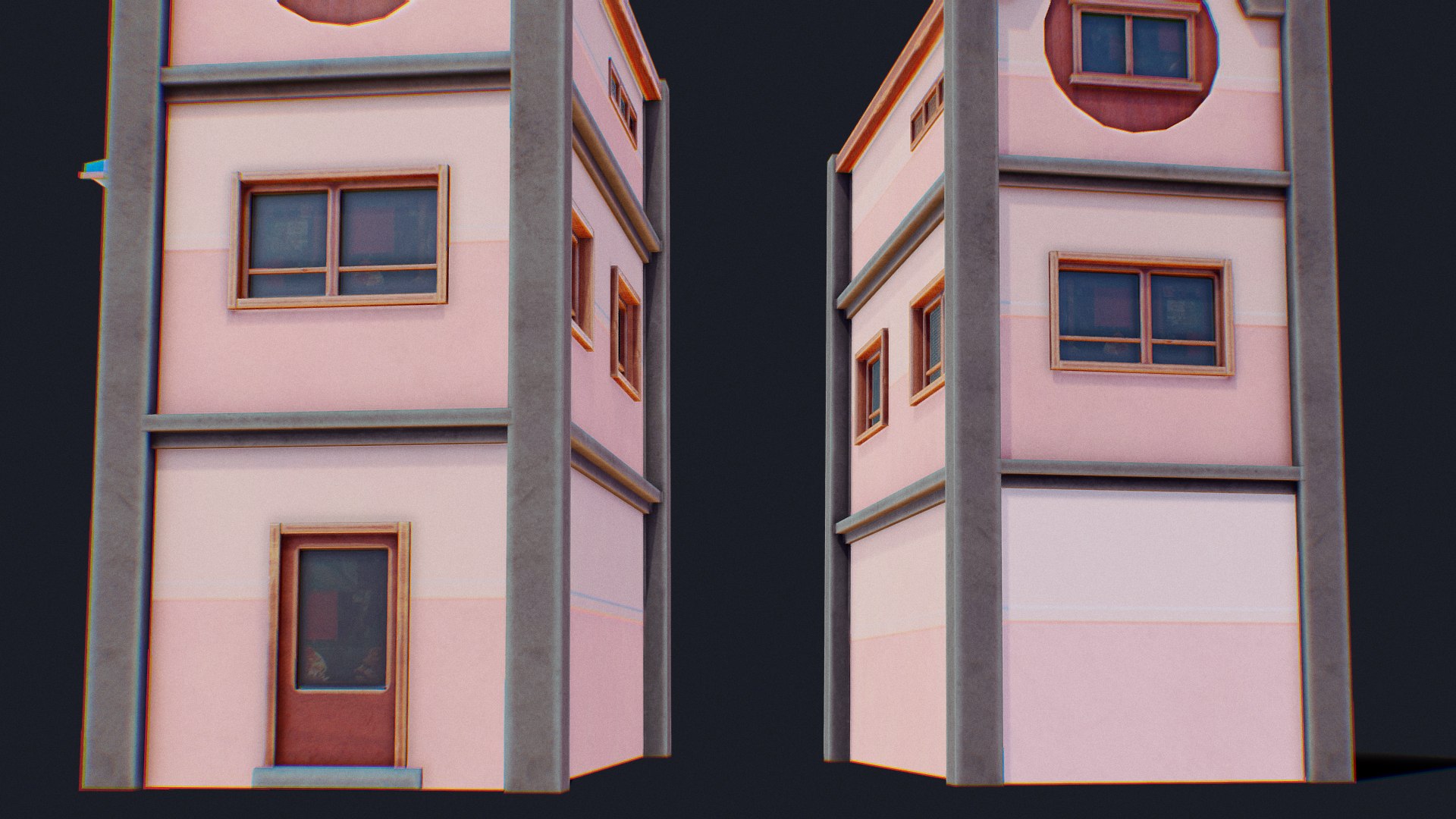 3D house color g model - TurboSquid 1448276