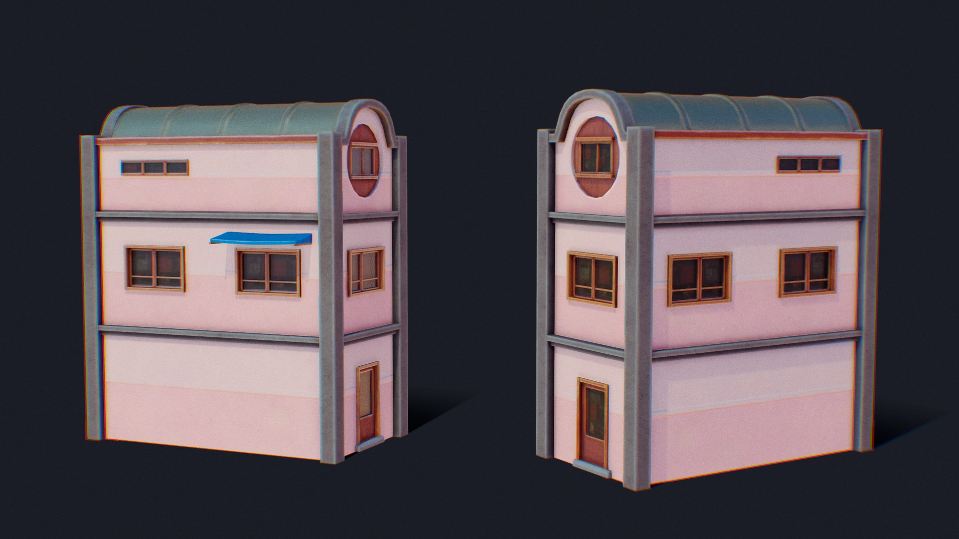 3D house color g model - TurboSquid 1448276