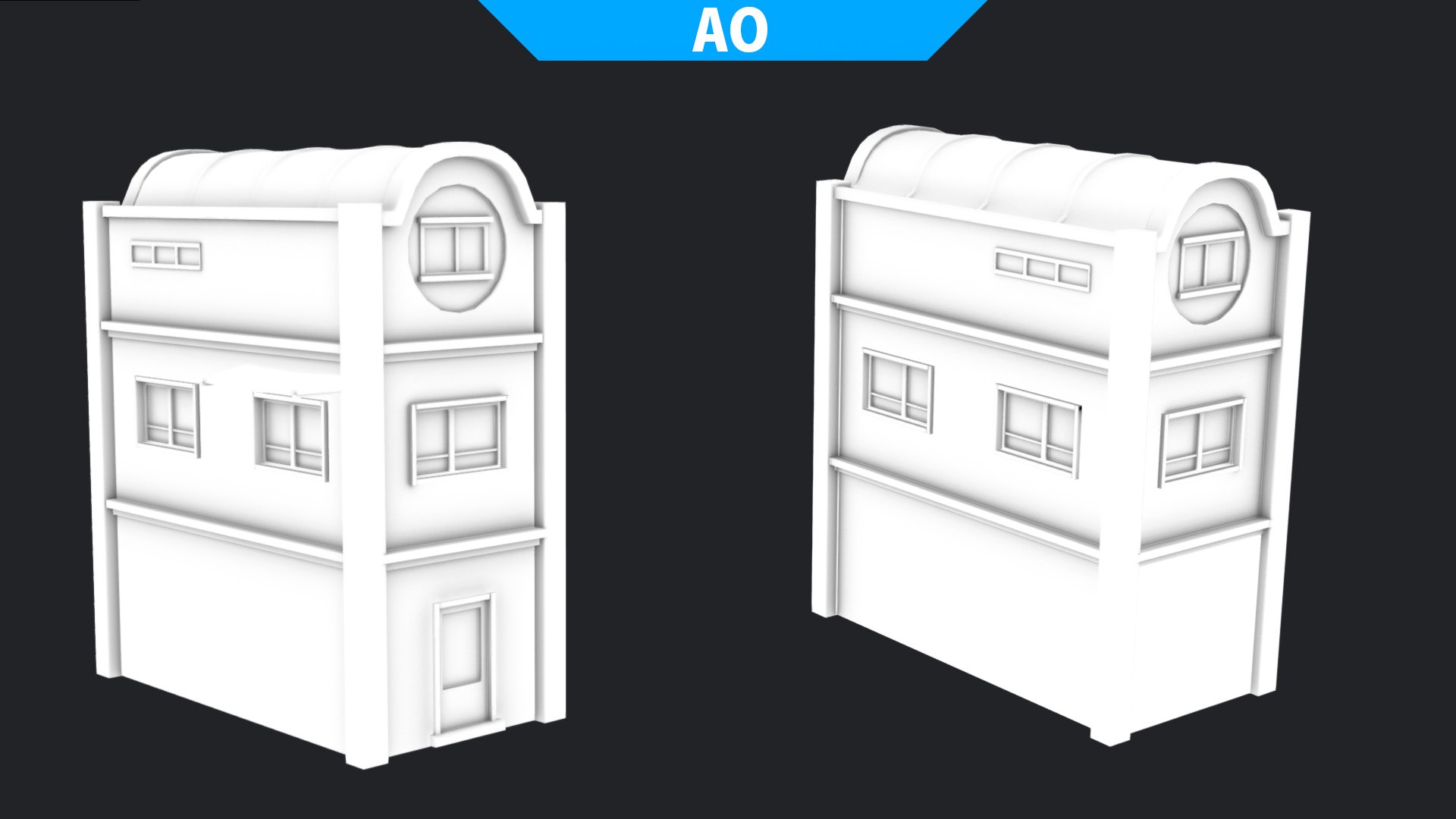 3D house color g model - TurboSquid 1448276