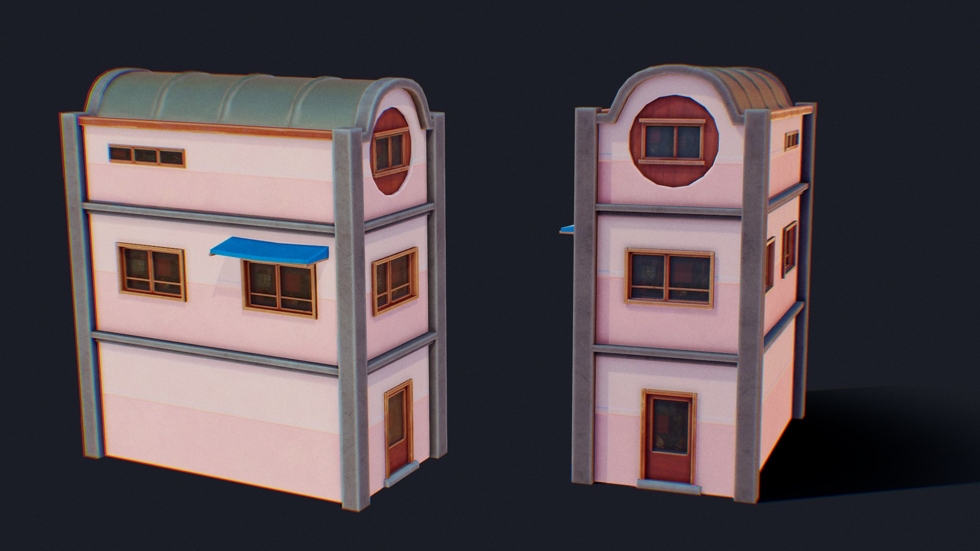 3D house color g model - TurboSquid 1448276