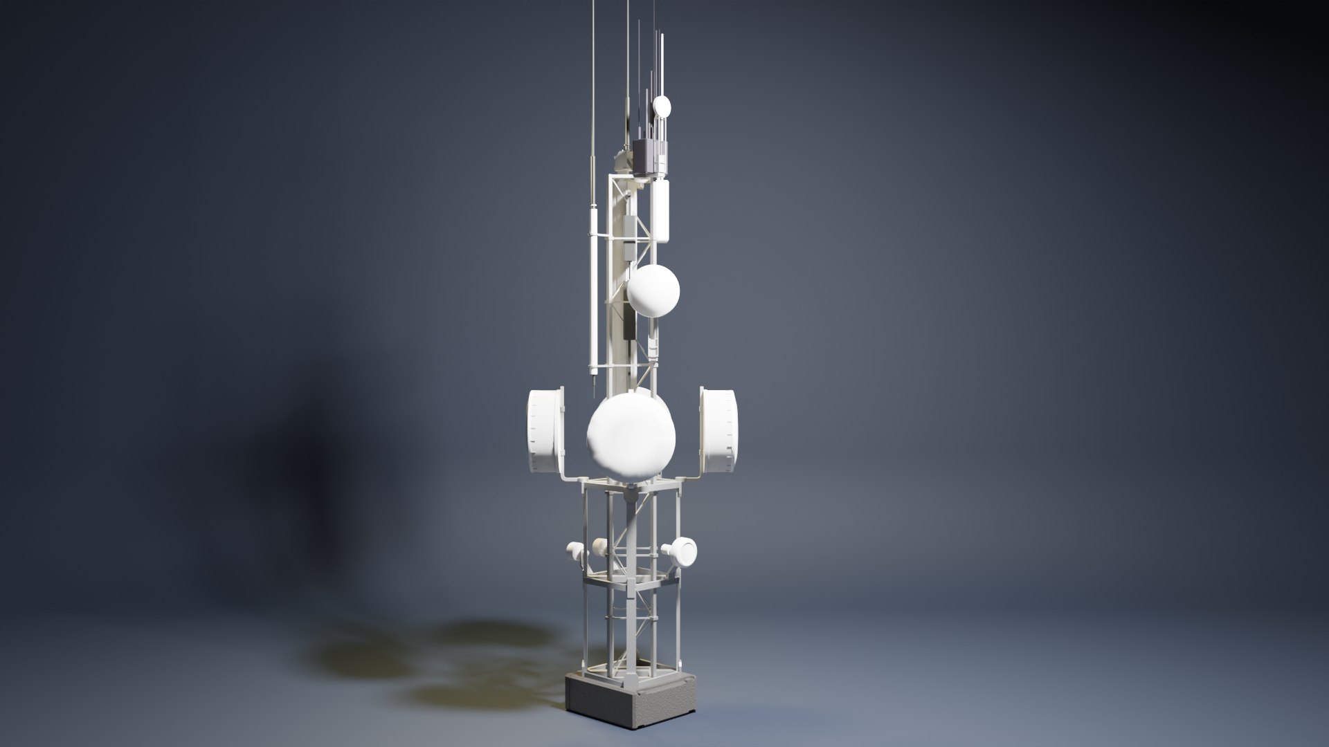 3D Radio Antenna 01 Model - TurboSquid 2010333
