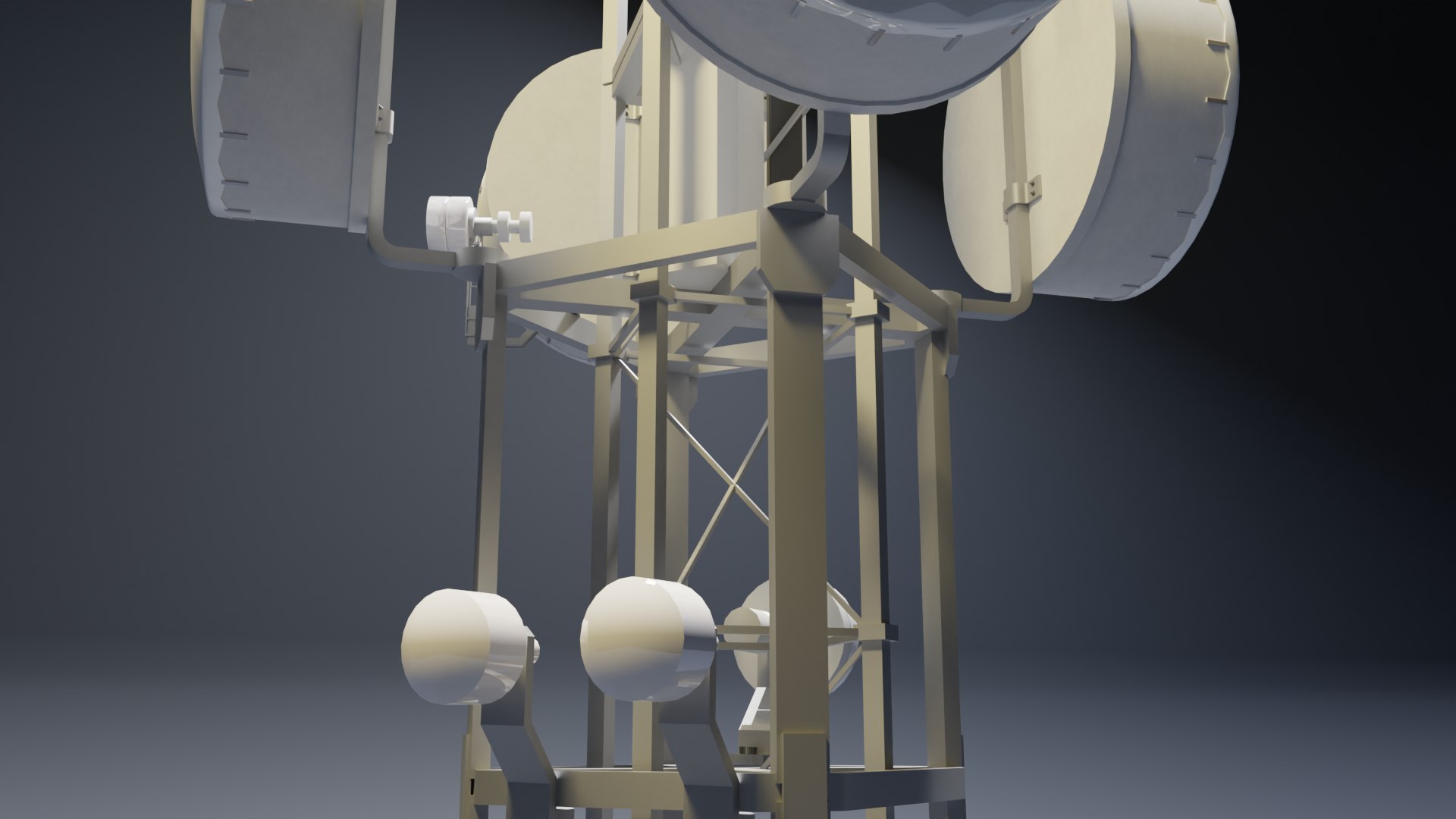 3D Radio Antenna 01 Model - TurboSquid 2010333