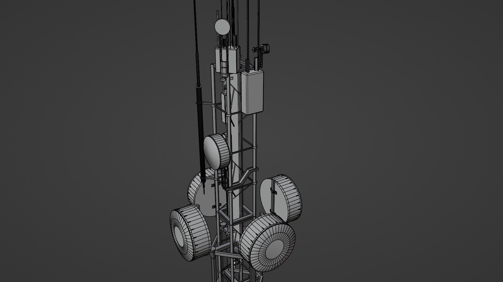 3D Radio Antenna 01 Model - TurboSquid 2010333