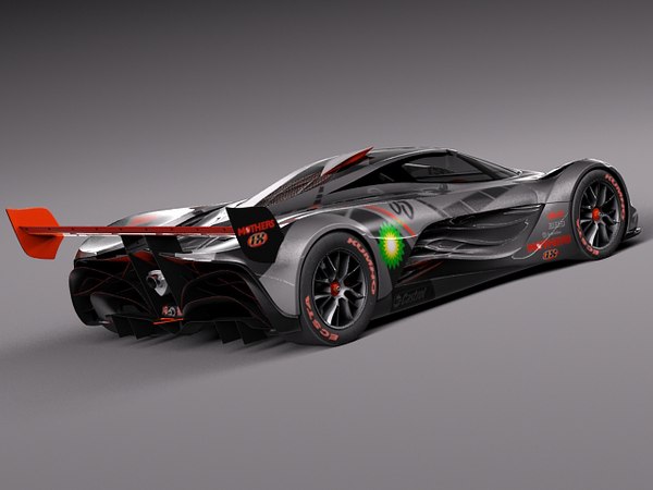 3d model mazda concept 2008