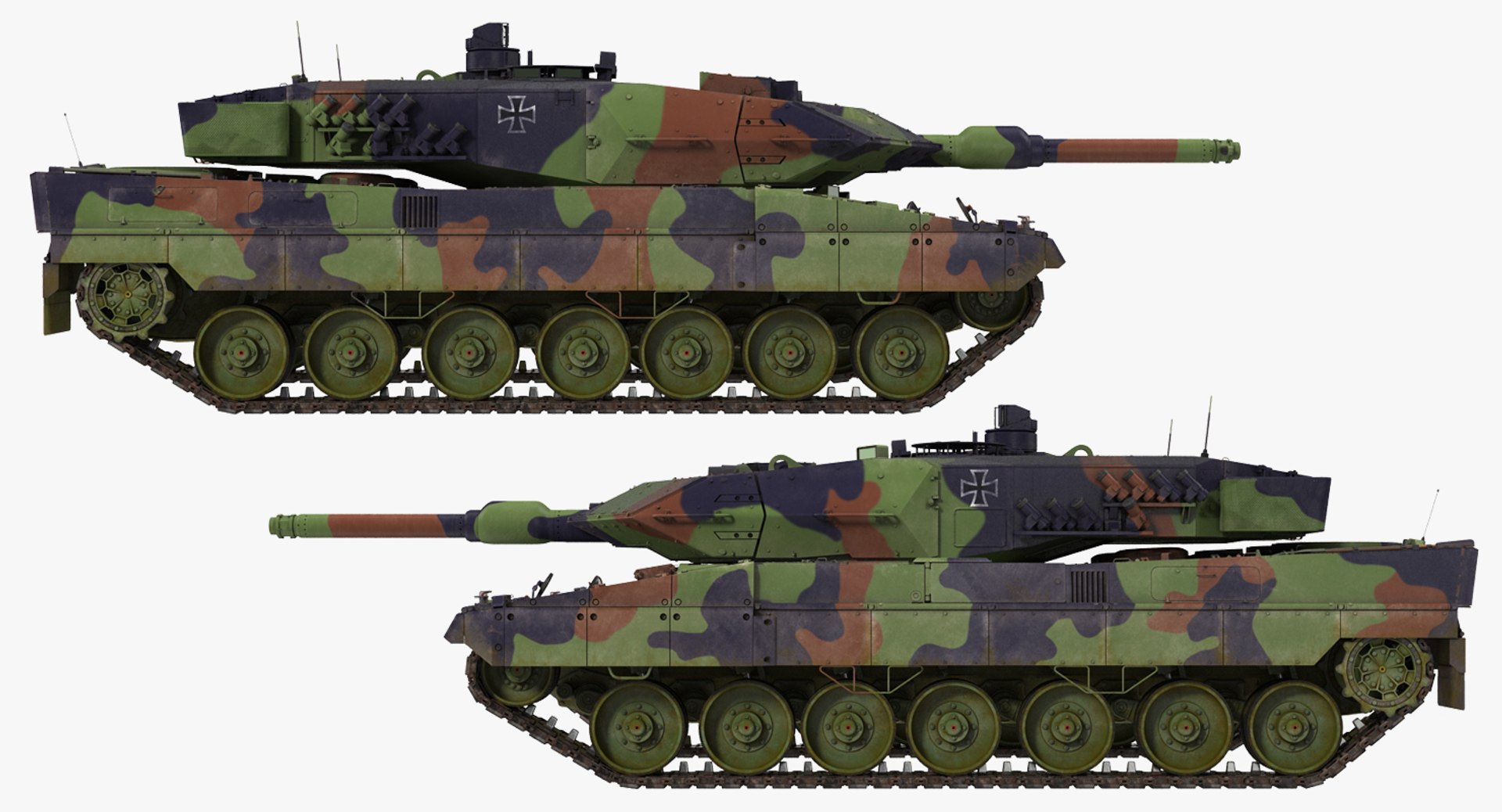 Max German Battle Tank Leopard
