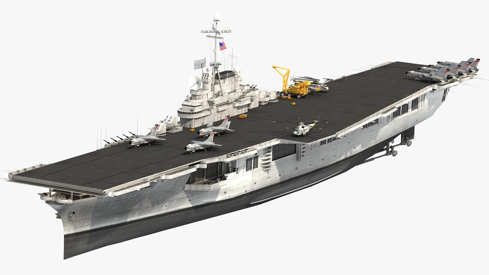 3D uss antietam cvs-36 cvs - TurboSquid 1536132