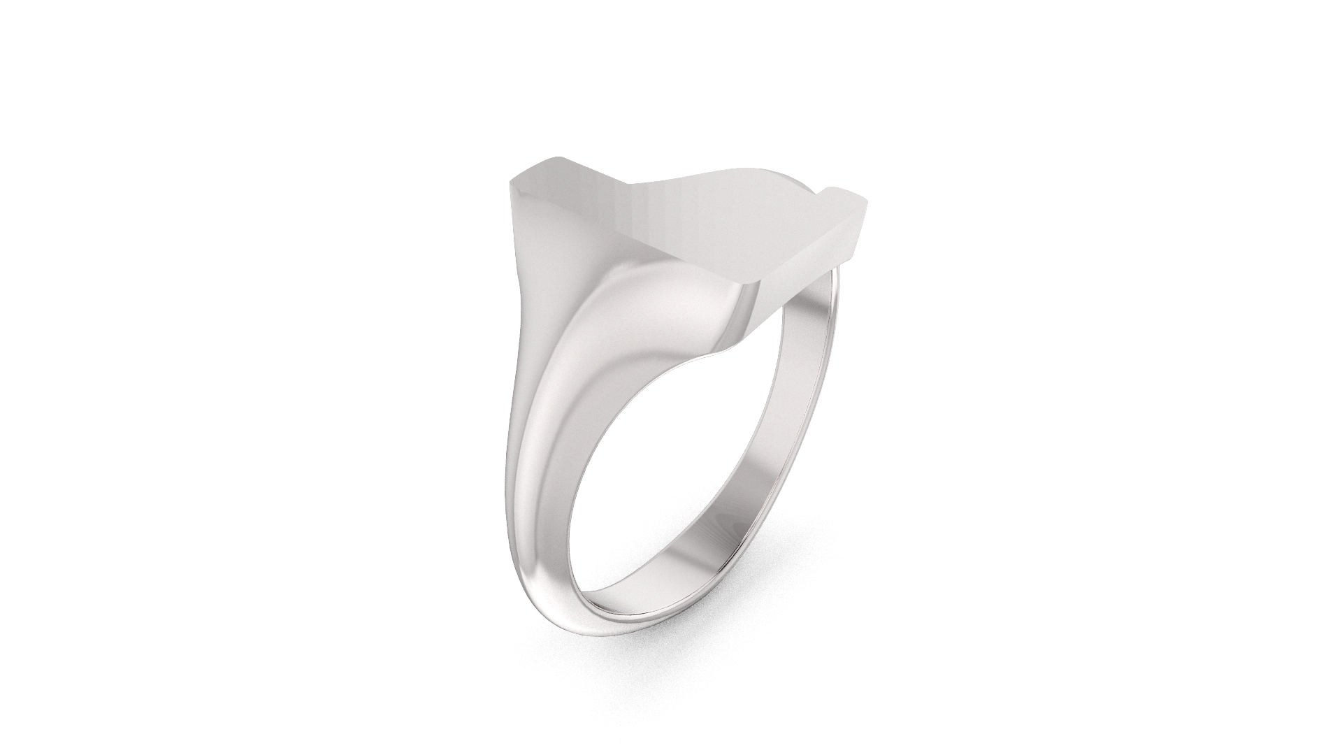 Alphabet Signet Ring L Model - TurboSquid 2083140