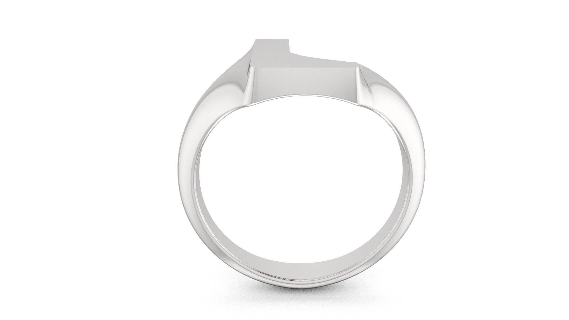 Alphabet Signet Ring L Model - TurboSquid 2083140