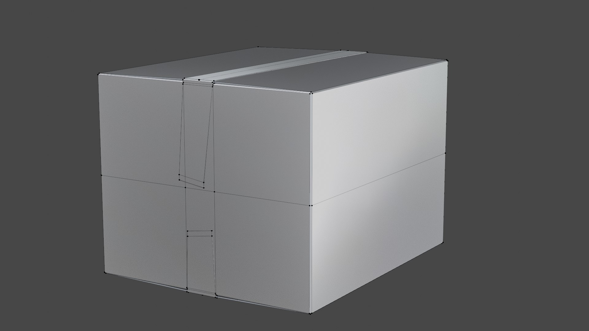 Cardboard Box For Storage 3D Model - TurboSquid 1858993
