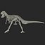 C4d Dinosaur T-rex Bones 2