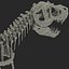 C4d Dinosaur T-rex Bones 2