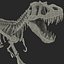 C4d Dinosaur T-rex Bones 2
