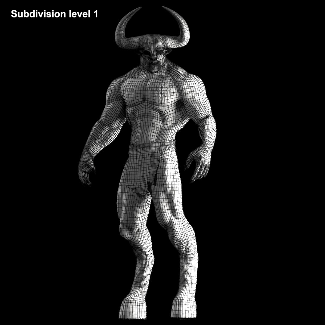 Realistic Minotaur Max