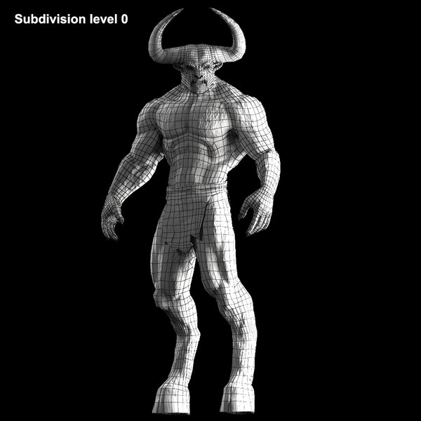 realistic minotaur max