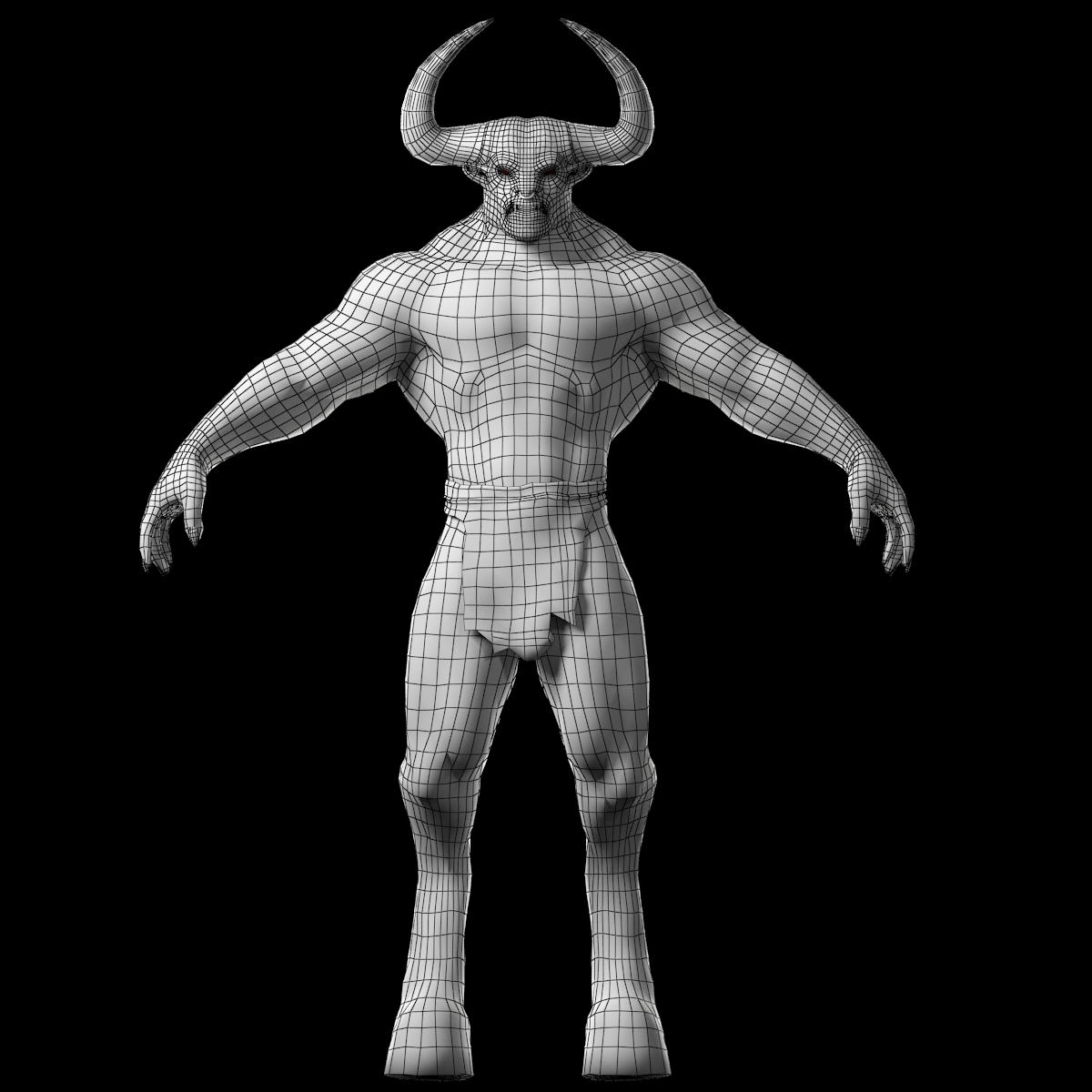 realistic minotaur max