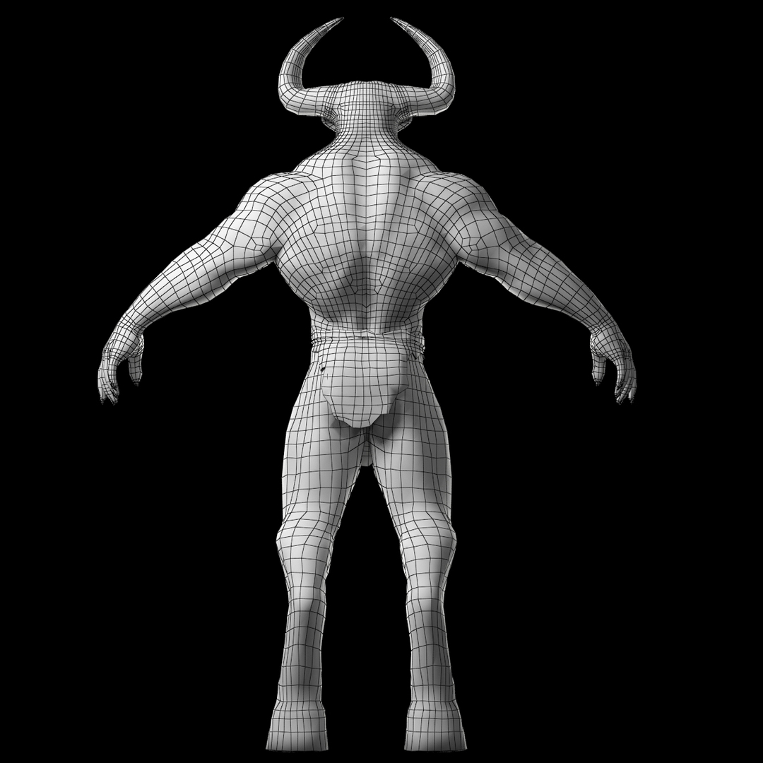 realistic minotaur max