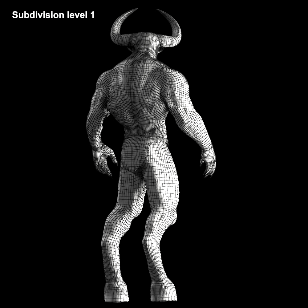 realistic minotaur max