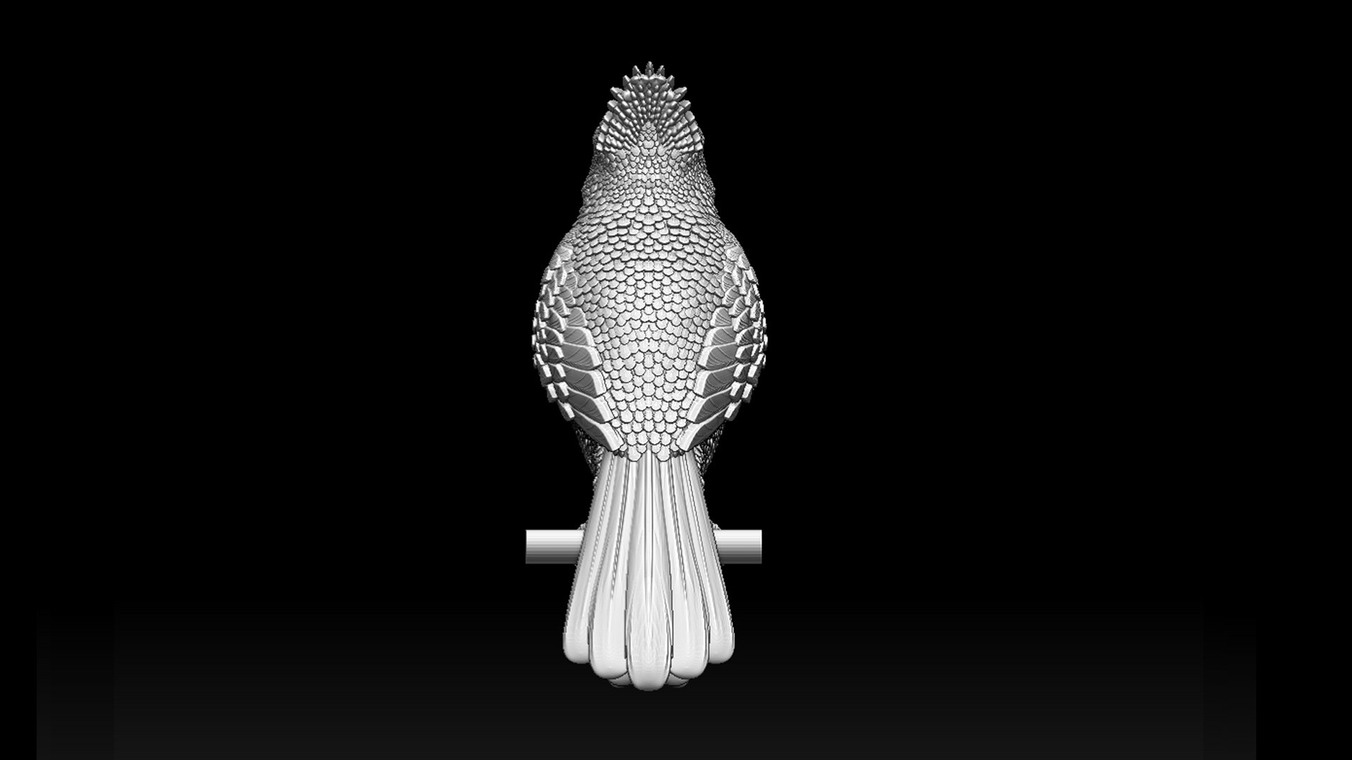 Bird Red Cardinal 3D - TurboSquid 2123862