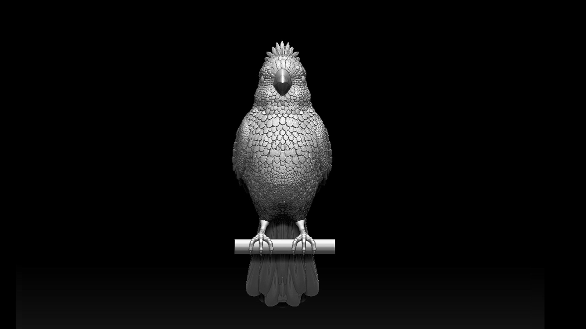 Bird Red Cardinal 3D - TurboSquid 2123862