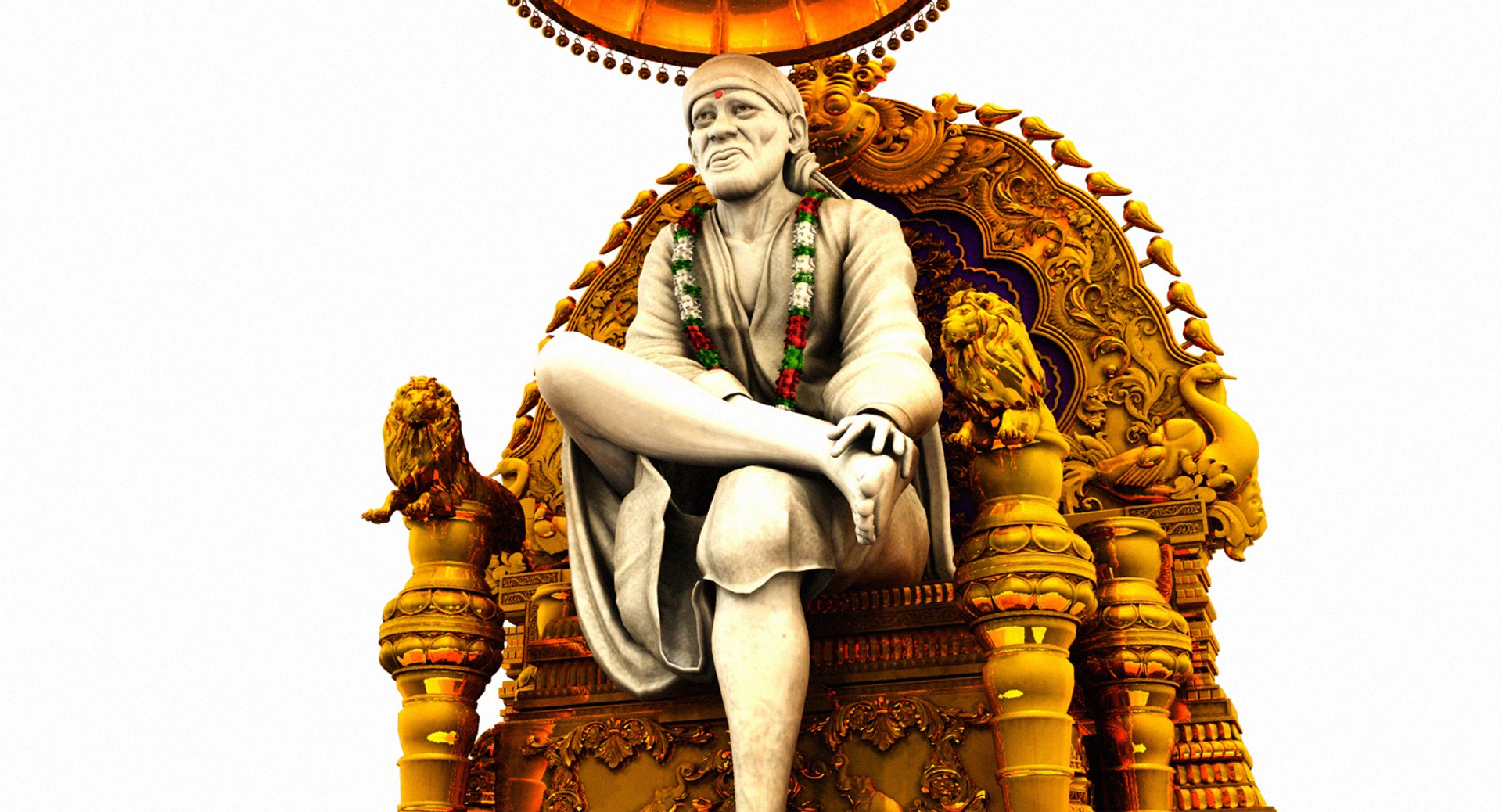 3D Shirdi Sai Baba Model - TurboSquid 1578186