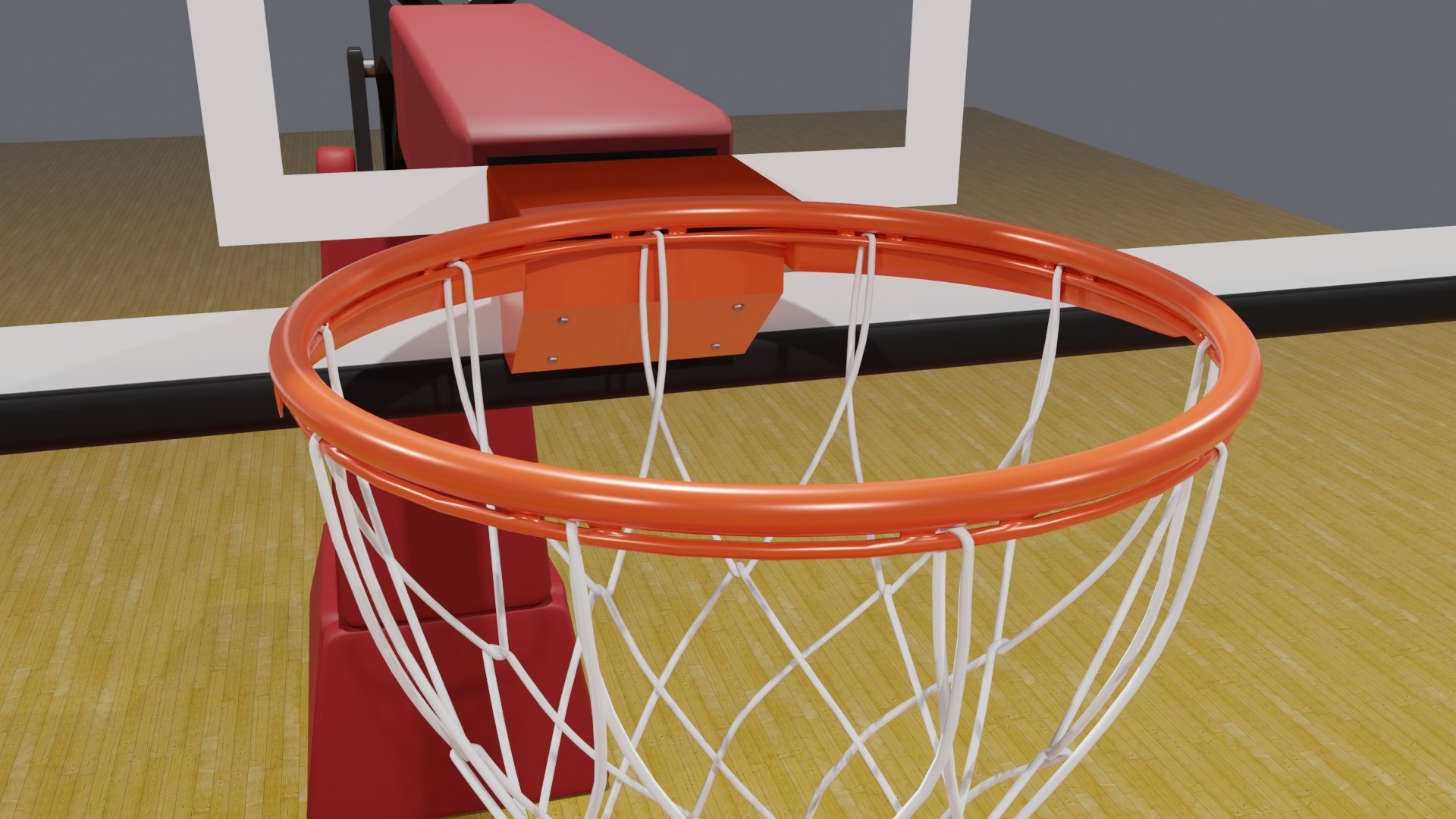 3D Realistic Basketball Basket Backboard - TurboSquid 1647336