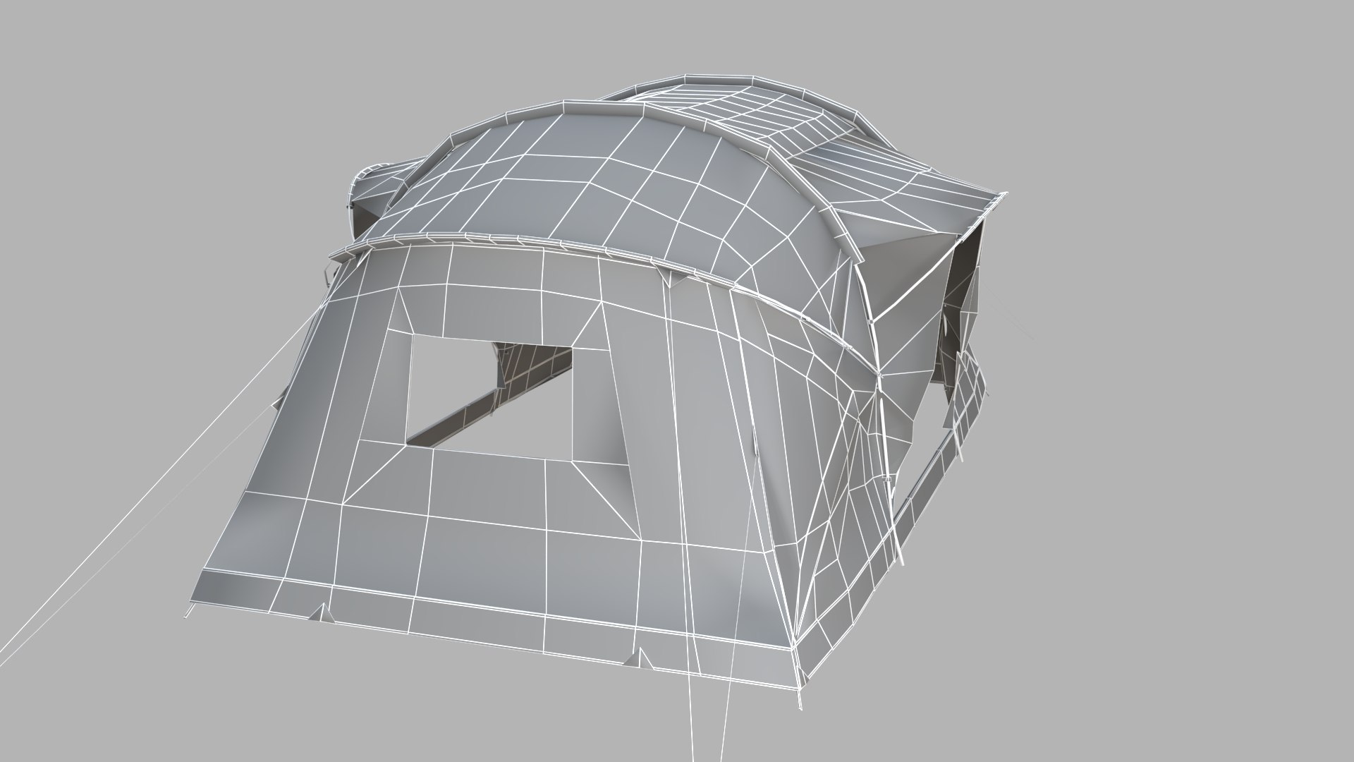 3D Tent 3D Model - TurboSquid 2376596