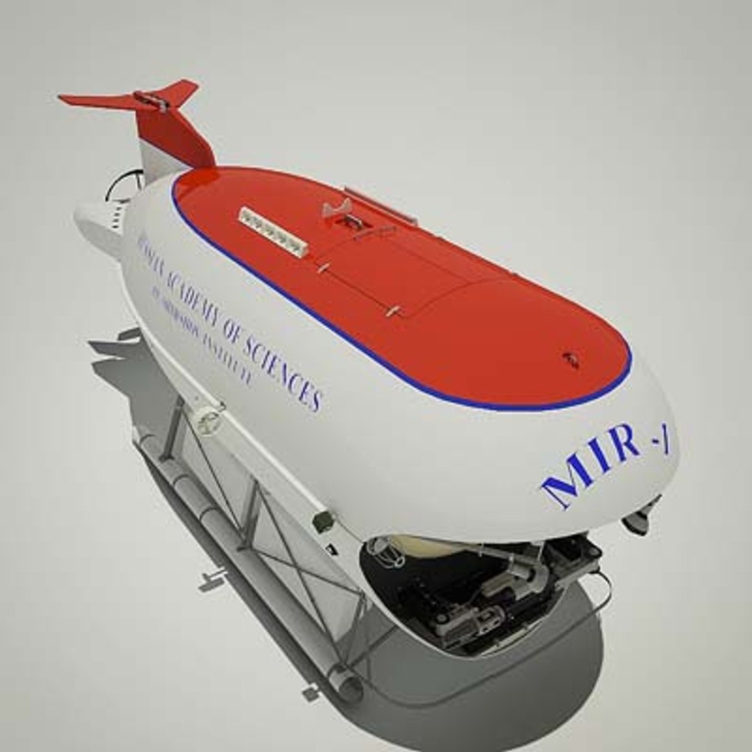 3d submarine mir-1 mir